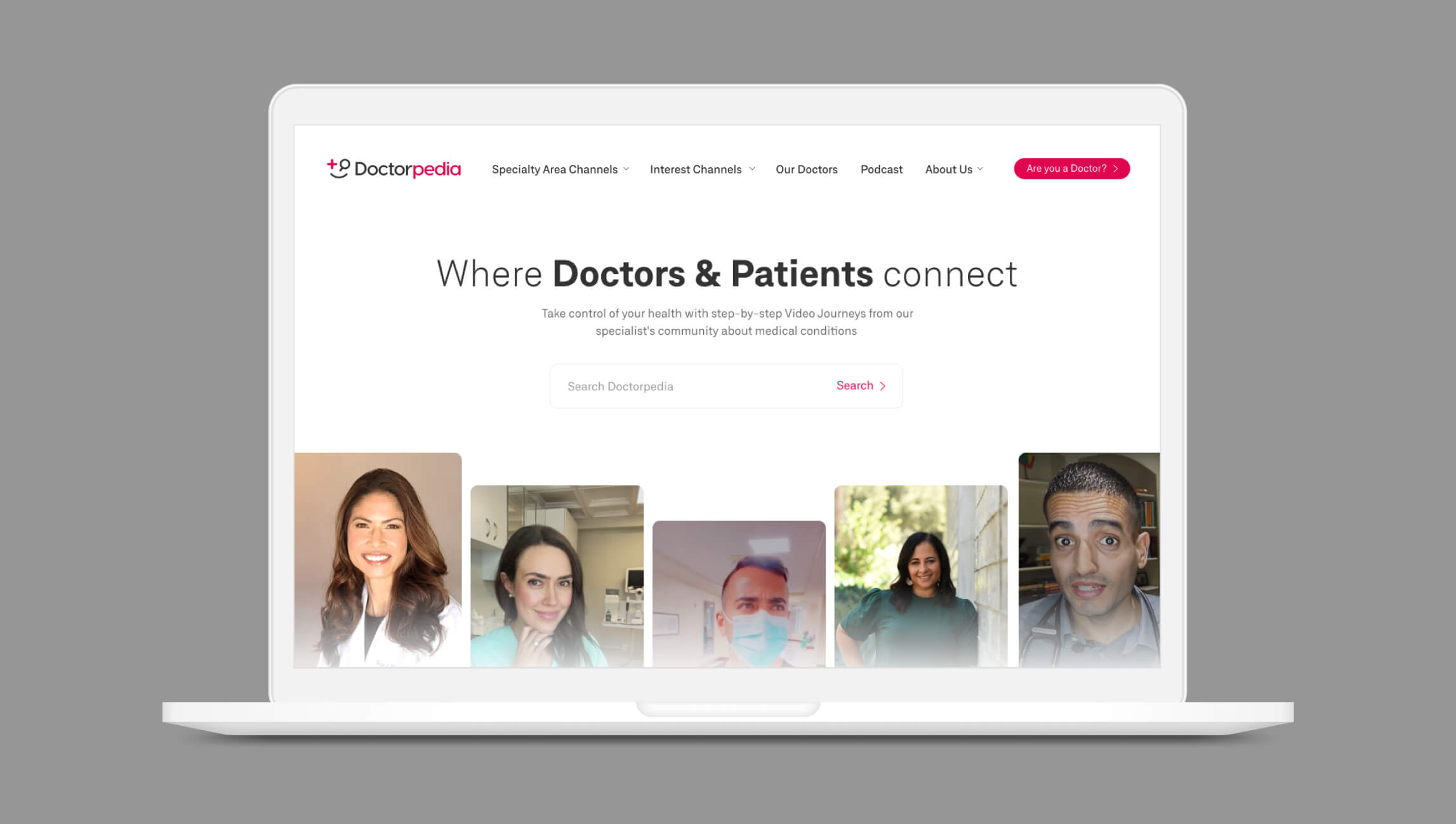 Doctorpedia Case Study - White Canvas