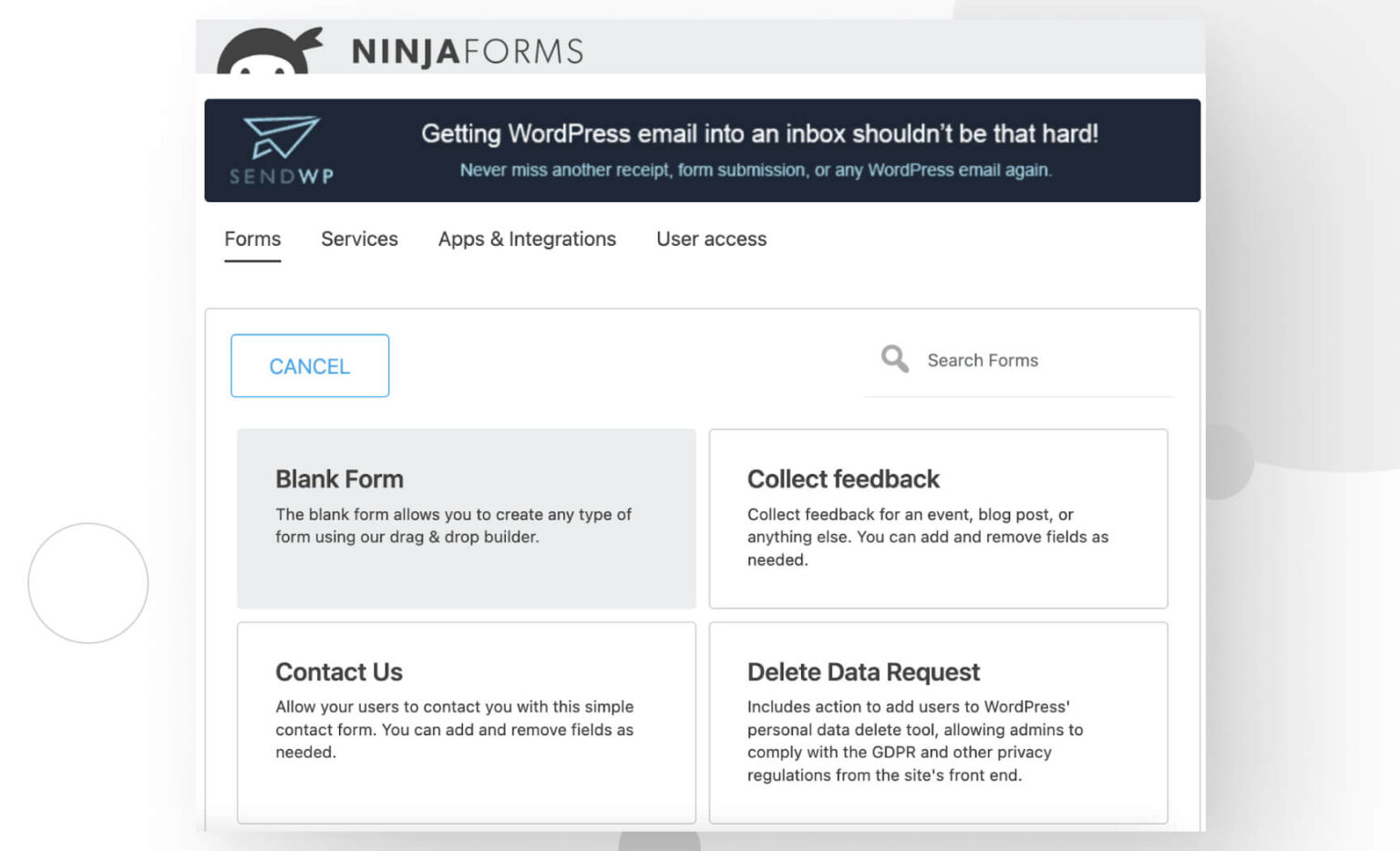 5 best form plugins for WordPress - White Canvas