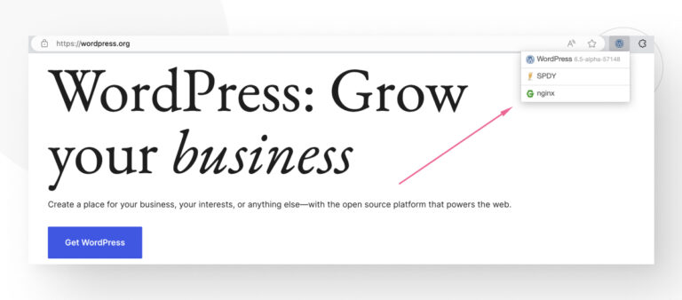 How to know if a website is made with WordPress? - White Canvas