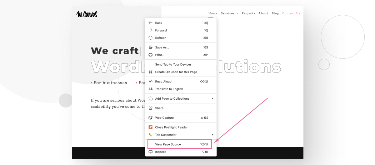 How to know if a website is made with WordPress? - White Canvas