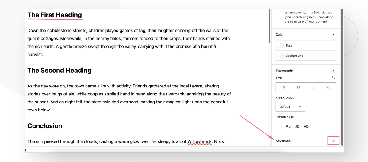 How to Link to a Specific Section of a Page in WordPress - White Canvas
