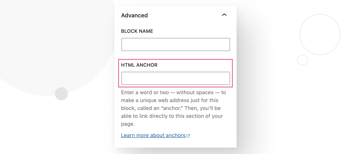 How To Link To A Specific Section Of A Page In Wordpress White Canvas