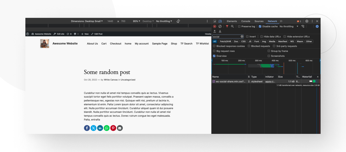 Social Share for Devs: WordPress Plugin Overview - White Canvas