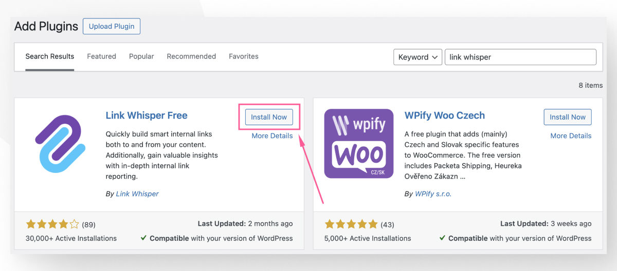 How to Set Up and Use Link Whisper in WordPress - White Canvas