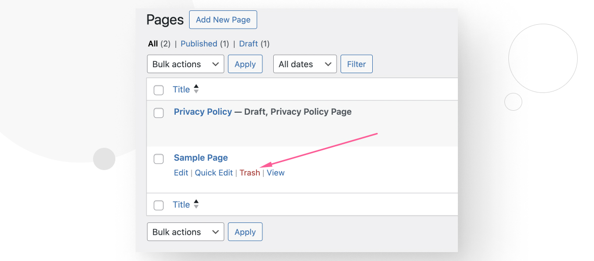 How to Get Rid of Placeholder Posts in WordPress - White Canvas