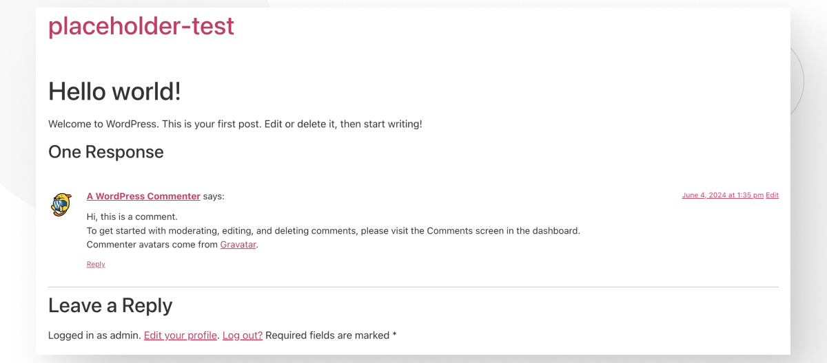 How to Get Rid of Placeholder Posts in WordPress - White Canvas