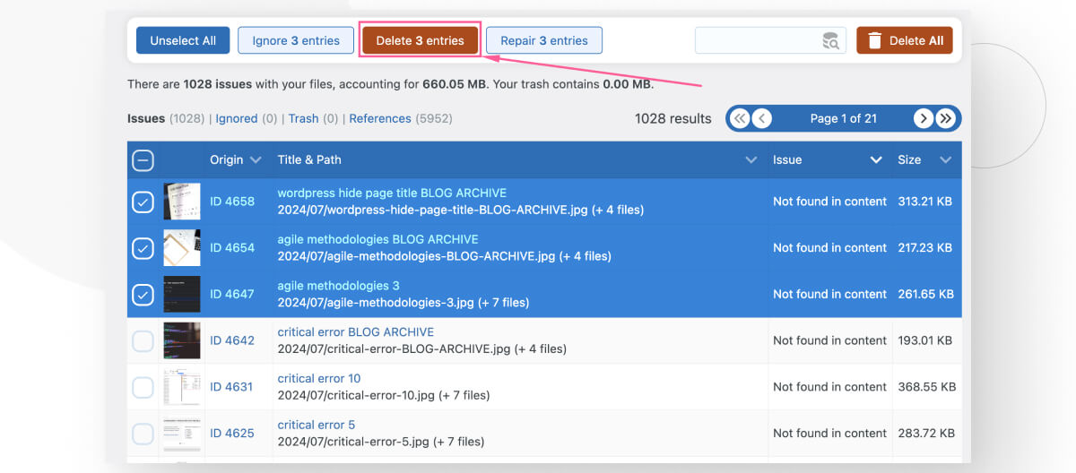 How to Clean Up your WordPress Uploads Folder? - White Canvas
