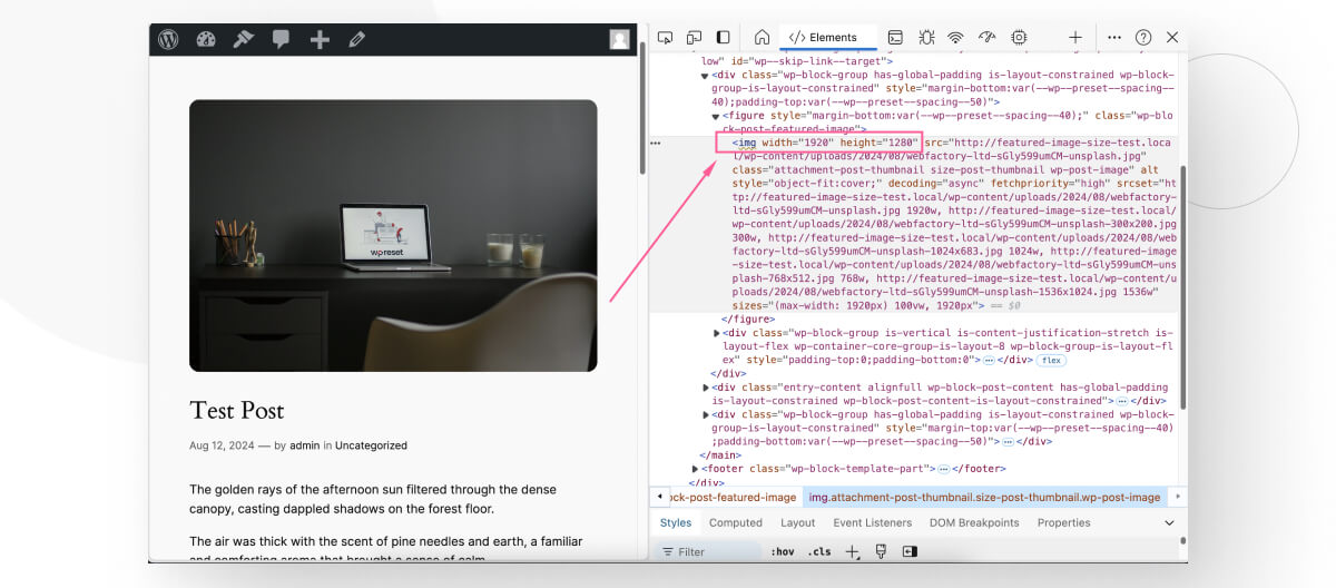 How to Change the Size of Your Featured Image in WordPress - White Canvas
