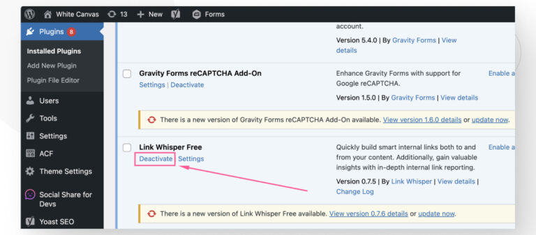 What Is WordPress Recovery Mode and How to Access It? - White Canvas