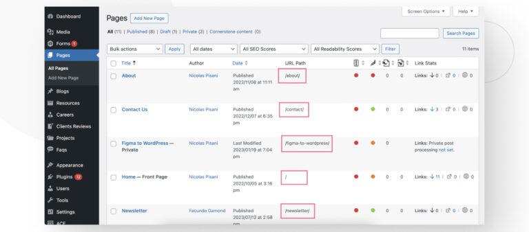 How to Search for Slugs in a WordPress Website (5 Methods) - White Canvas