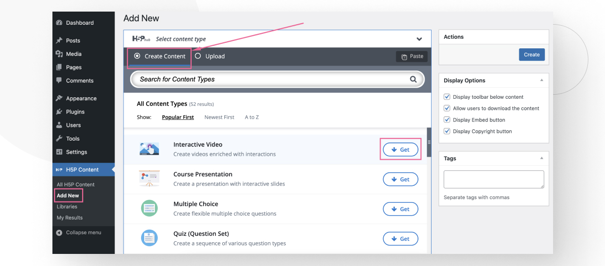 Cómo Insertar Contenido H5P en WordPress en 3 Pasos - White Canvas