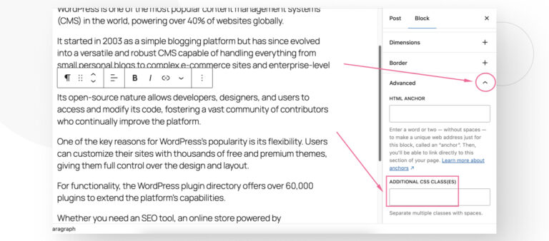 How to Change the Bottom Padding Dimensions on WordPress Blocks - White ...