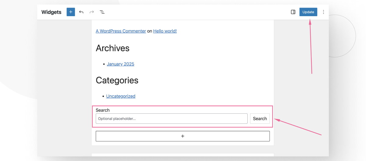 How to Add a Search Bar to Your WordPress Blog Archive - White Canvas